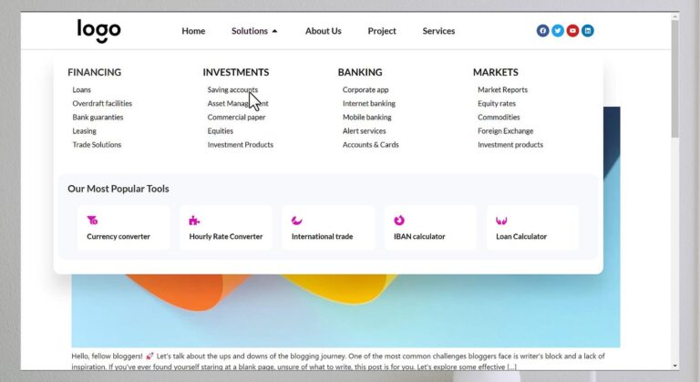 Elementor Mega Menu Examples (Designs That Improve Navigation) | Mc ...