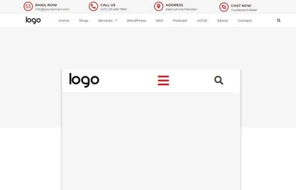 Download 56 Free Elementor Header Templates | Mc Starters